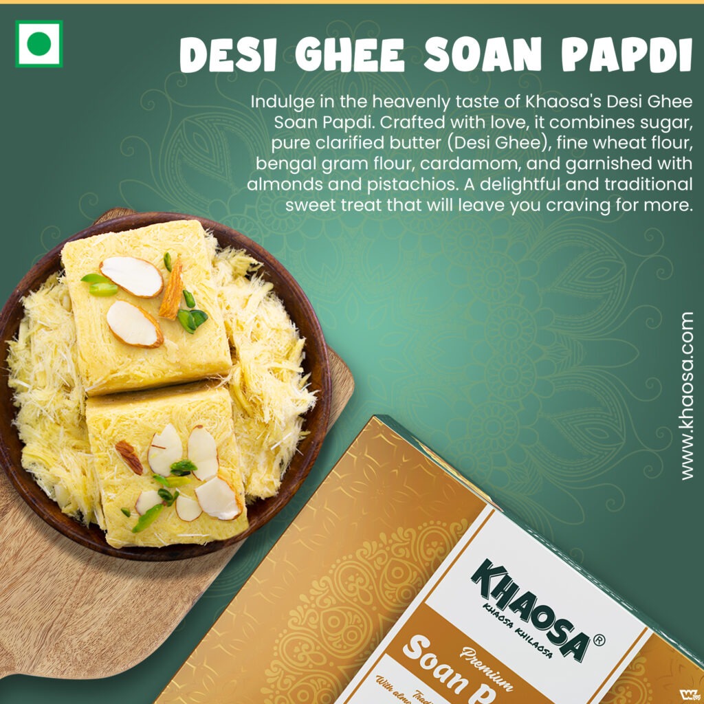 Desi Ghee Soan Papdi- Khaosa